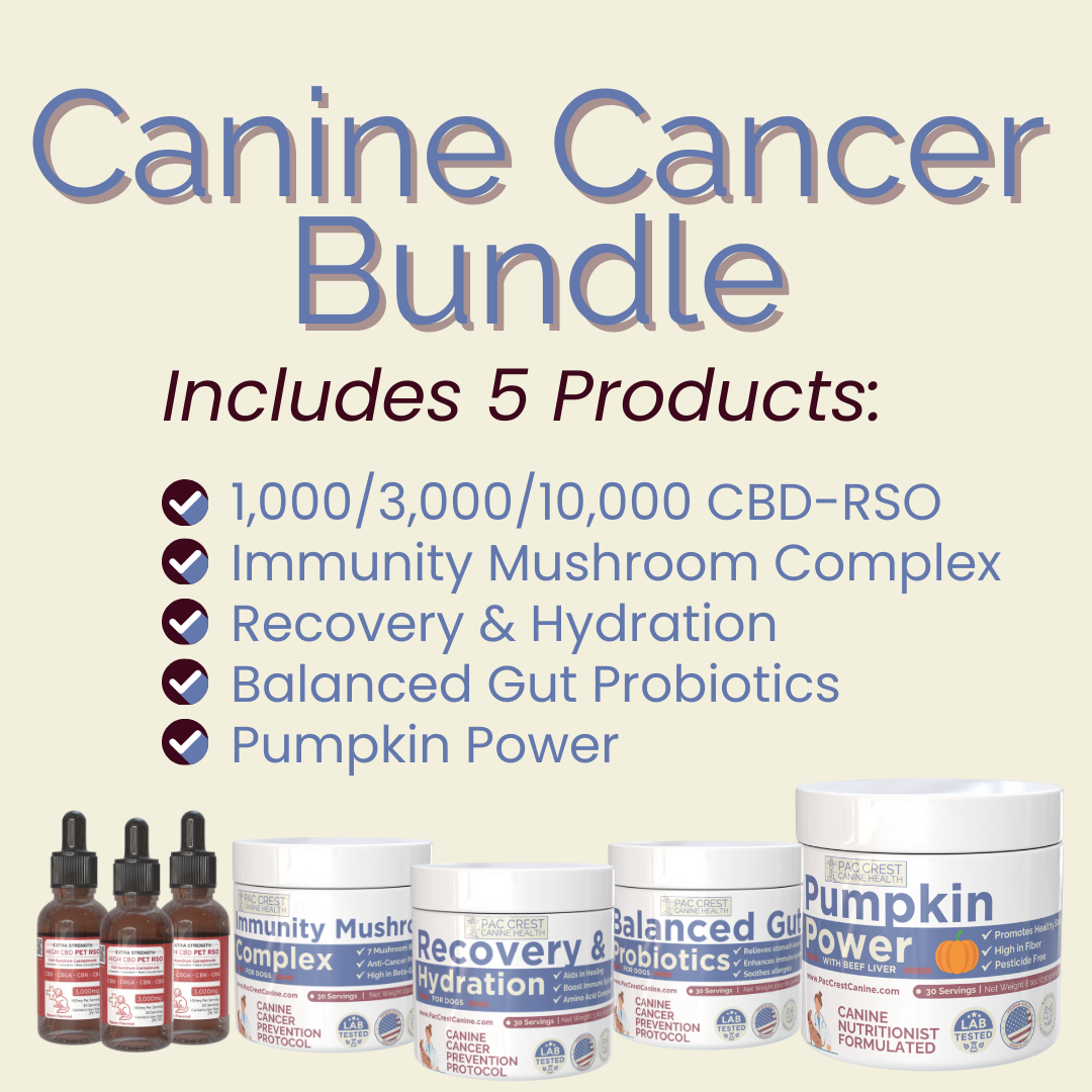 Canine Cancer Support Bundle – Pac Crest Canine Health
